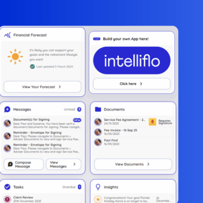 Client portal - intelliflo